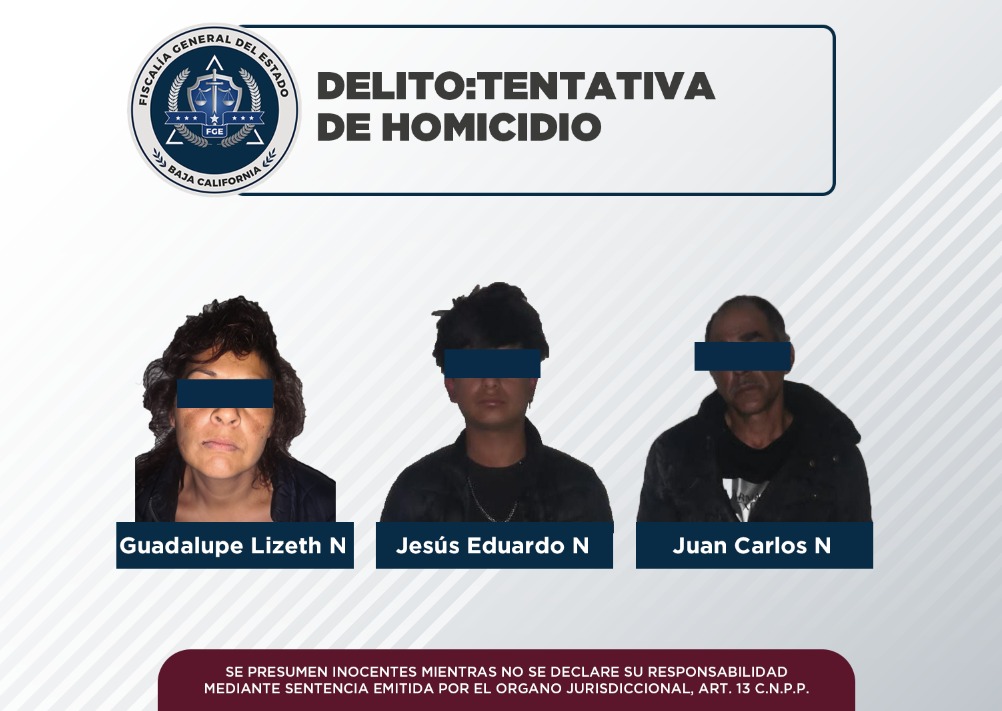 Vinculan A Proceso A Dos Hombres Y Una Mujer Por Tentativa De Homicidio